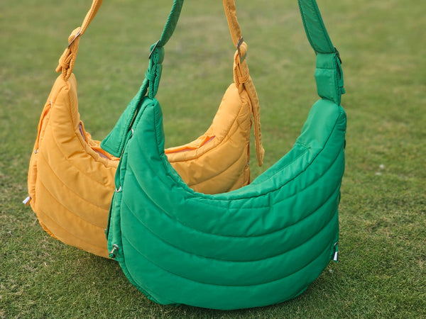 Cotton Cream Moon Shape Bag Harajuku Style Casual Fashion Bag – Rising